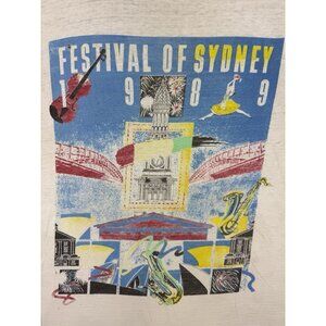 Festival Of Sydney | Shirts | Vintage 989 Festival Of Sydney Rare White ...